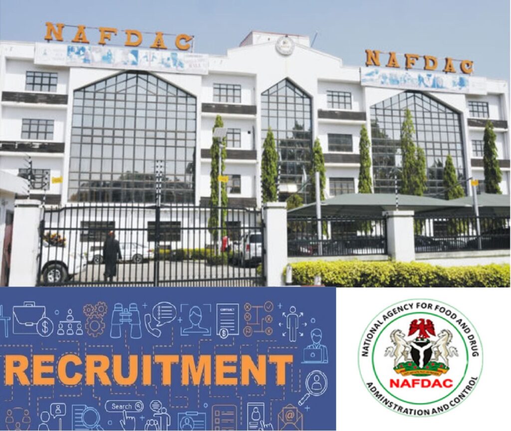 NAFDAC 2023-2024 Recruitment: Application Steps